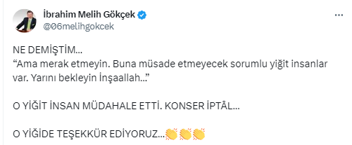 LGBT destekçisi Cem Adrian'a Melih Gökçek tokadı! - Milli Nizam
